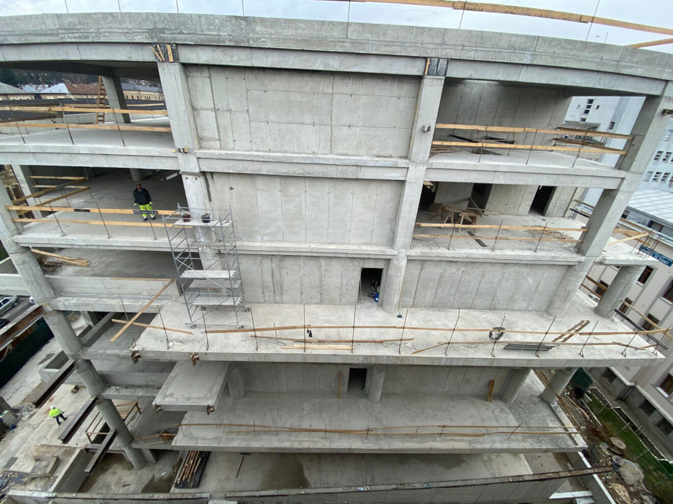 Corp nou depozit bibliotecă, Cluj-Napoca - Aedificium Projektentwicklung